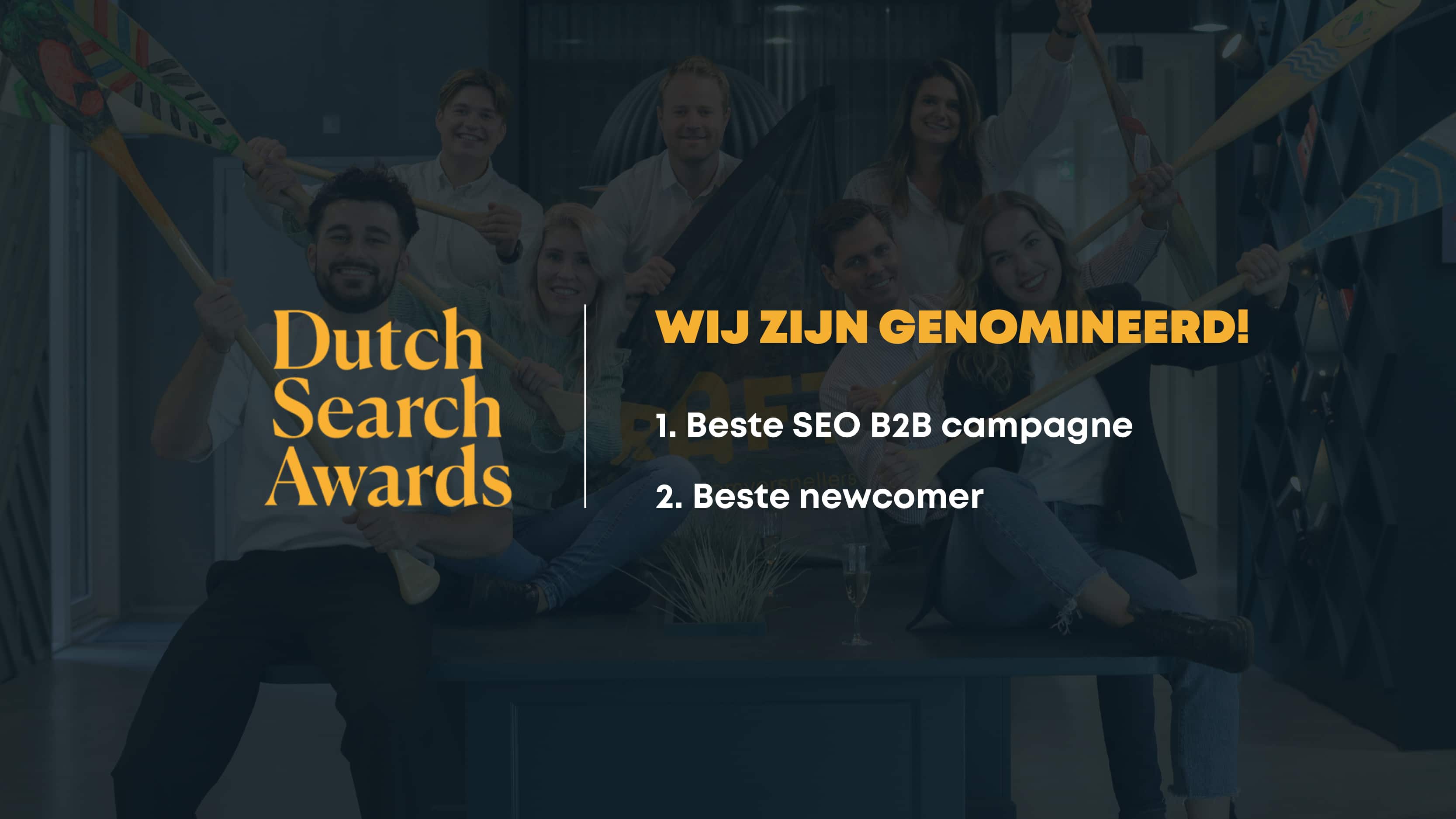 Twee nominaties voor de Dutch Search Awards voor RAFT
